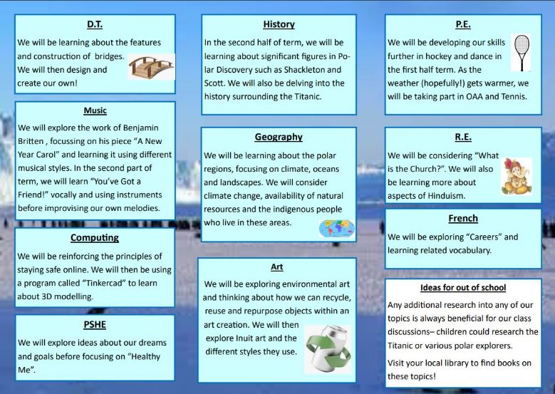William Cobbett Primary School - Year 6 Termly Curriculum Overviews